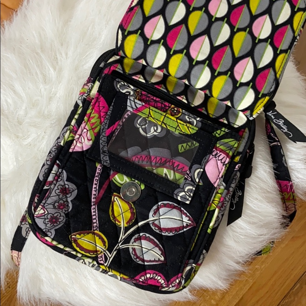 Vera Bradley Moon Blooms Retired Crossbody Bag - Gem